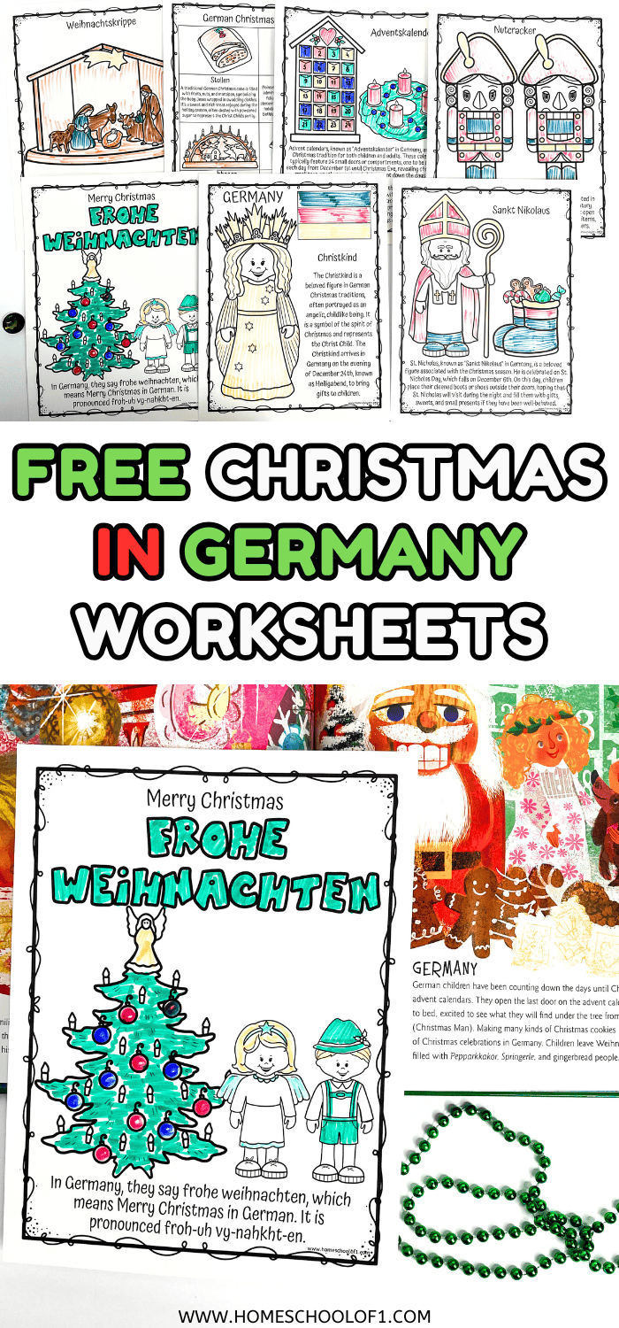 Free Christmas In Germany Worksheet