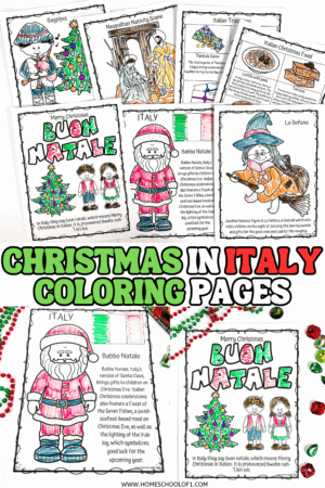 Free Christmas In Italy Worksheets