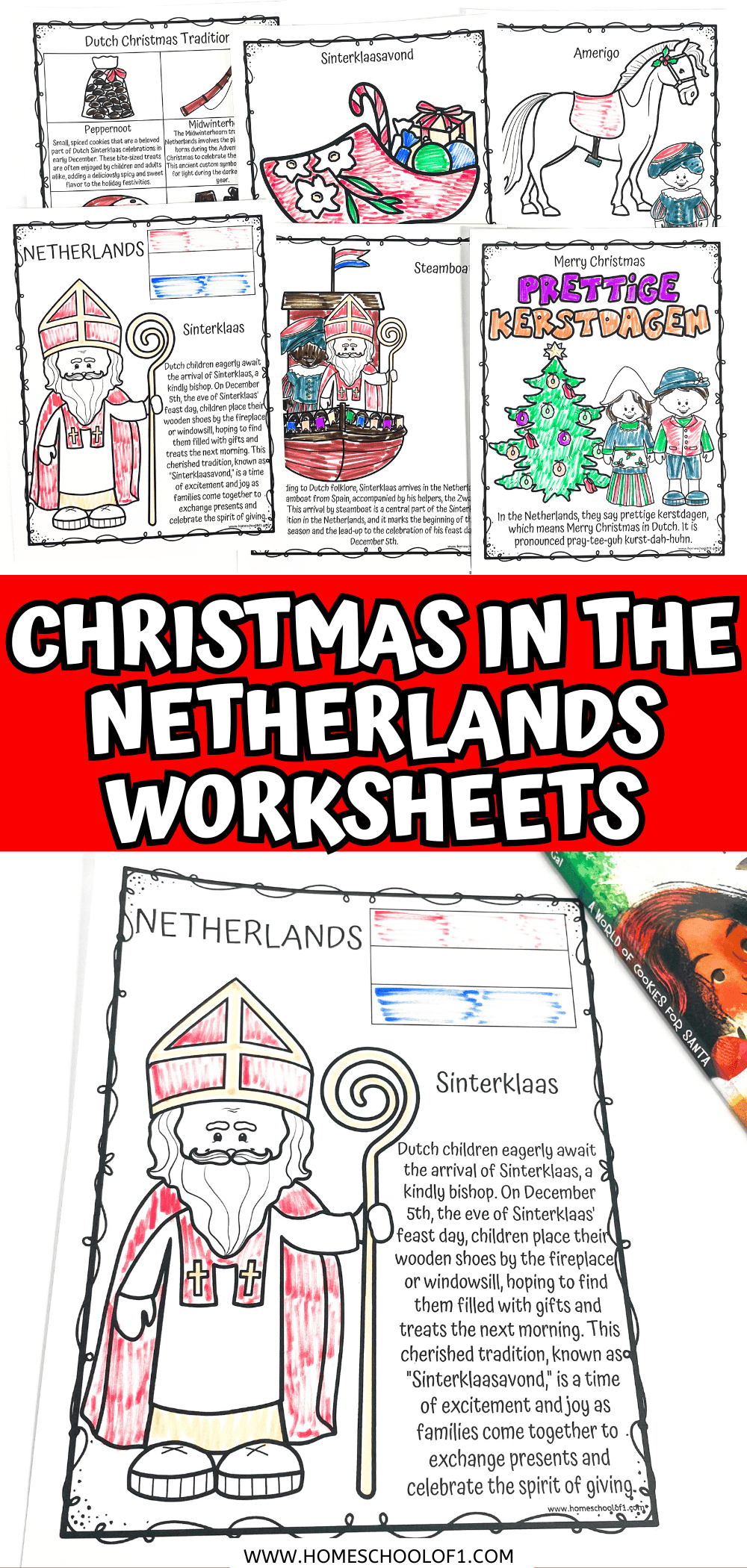 Free Christmas In The Netherlands Worksheet