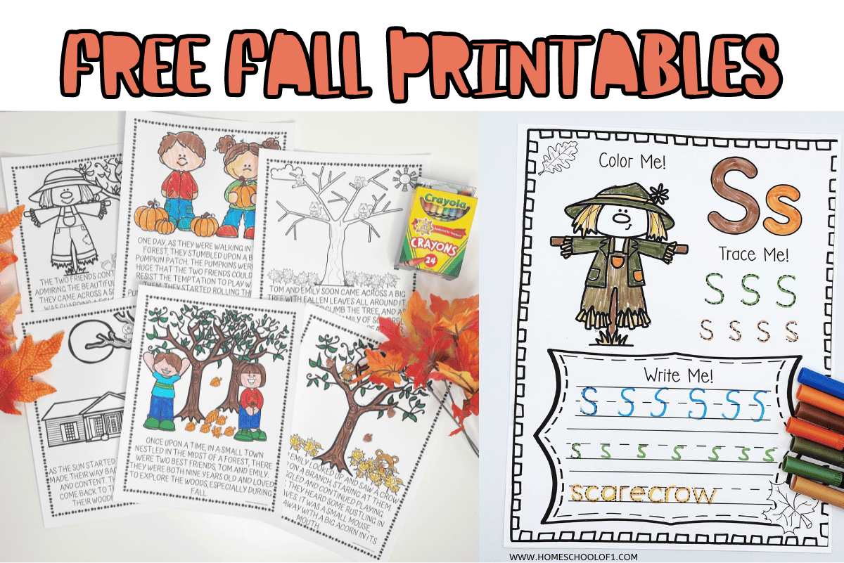 47 Free Fall Printables for Kids
