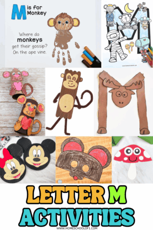 Letter M Activities for Preschool: Crafts, Games & Worksheets