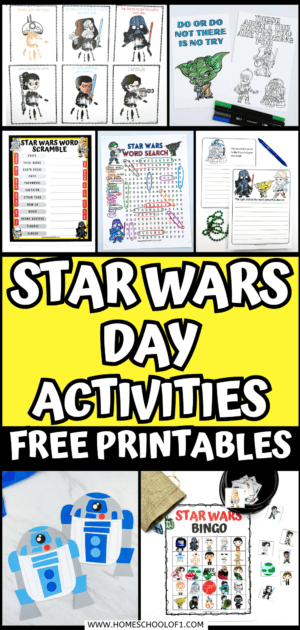 Star Wars Day Activities & Free Printables
