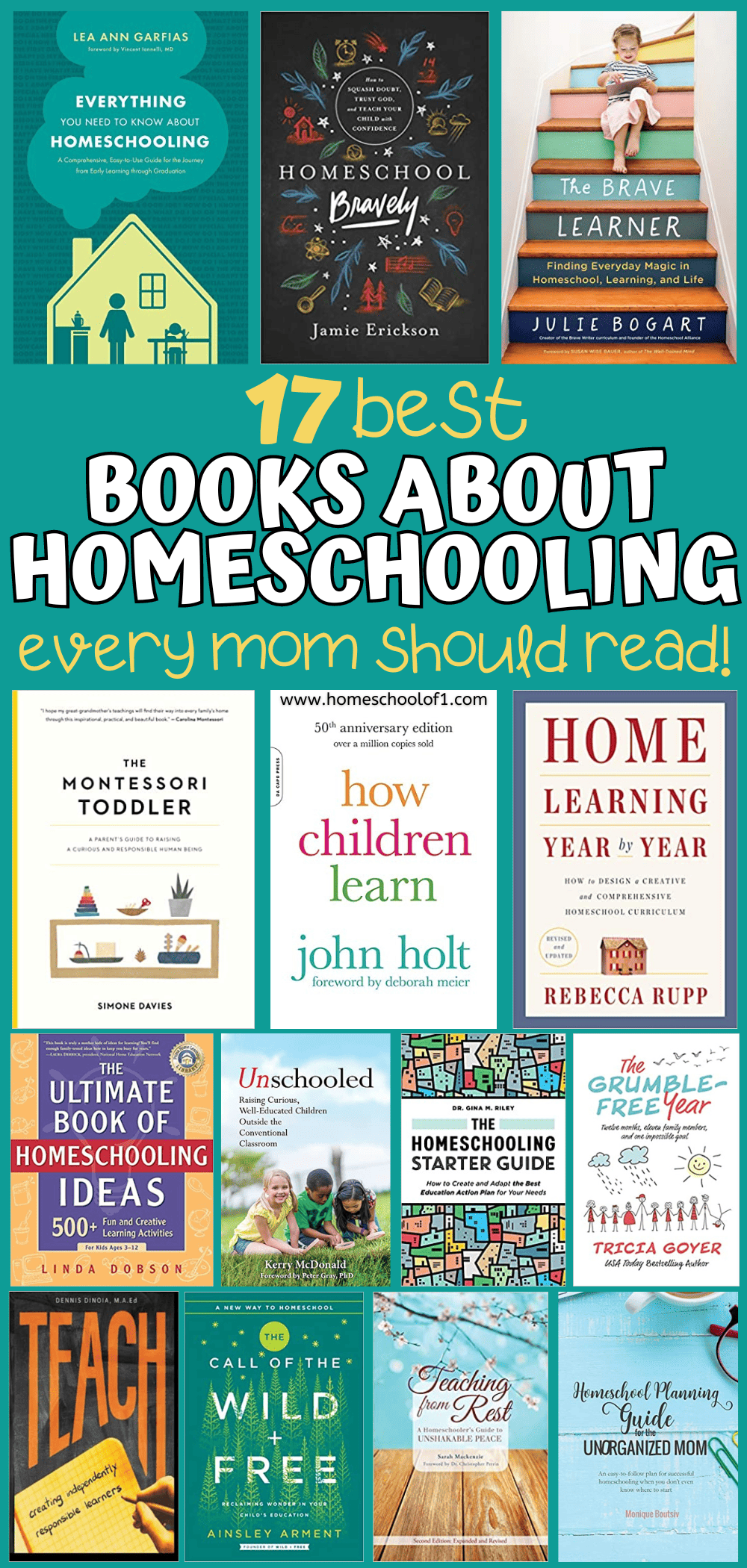 17 Must-Read Homeschool Books That Changed How I Teach