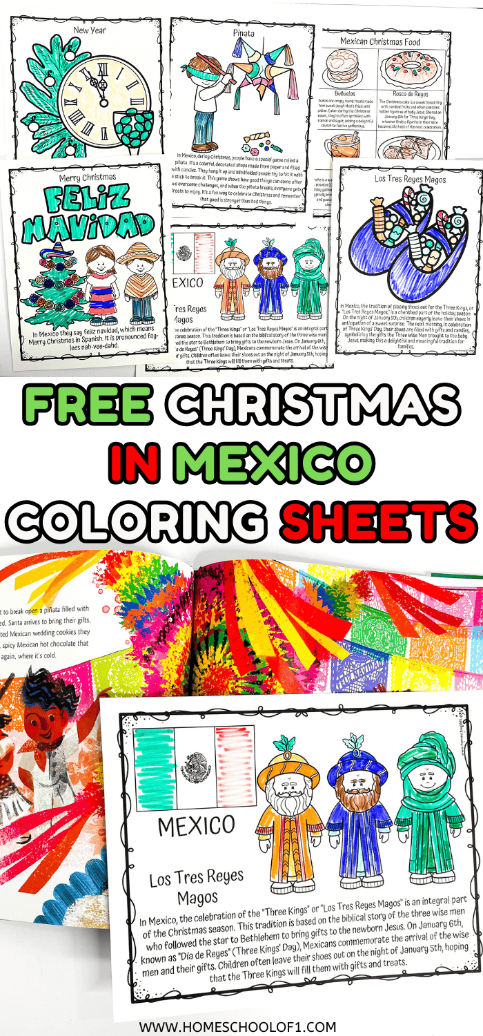 Free Christmas In Mexico Worksheet
