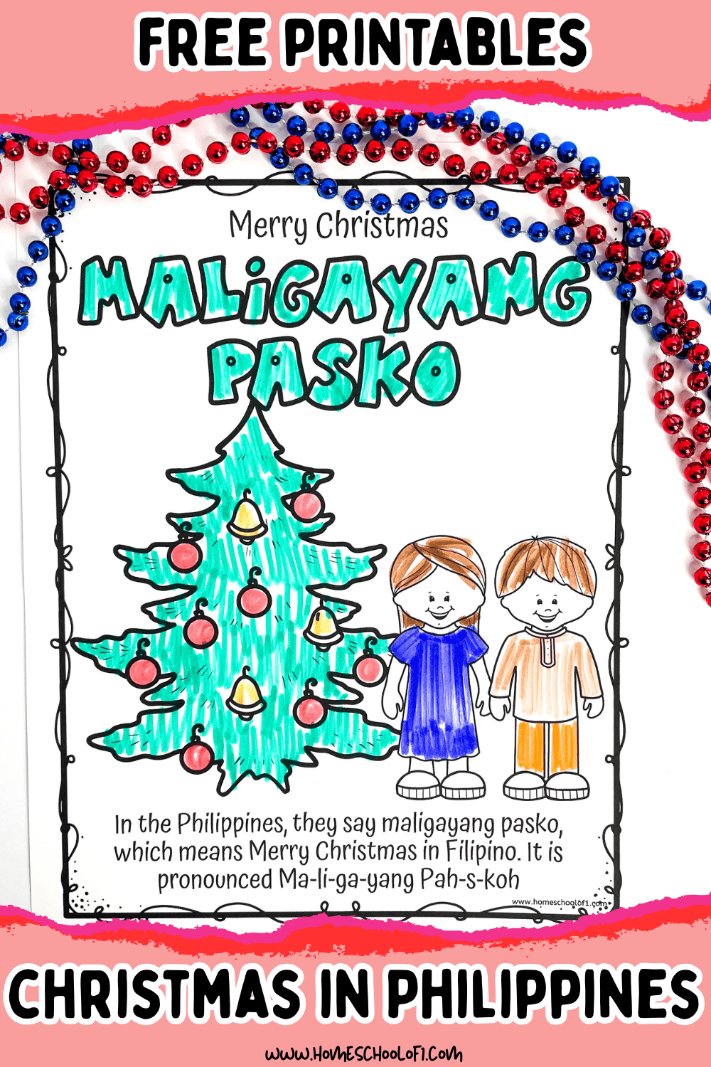 Christmas in the Philippines Coloring Pages & Traditions