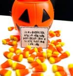 Halloween Candy Scavenger Hunt (Free Printable Riddles)