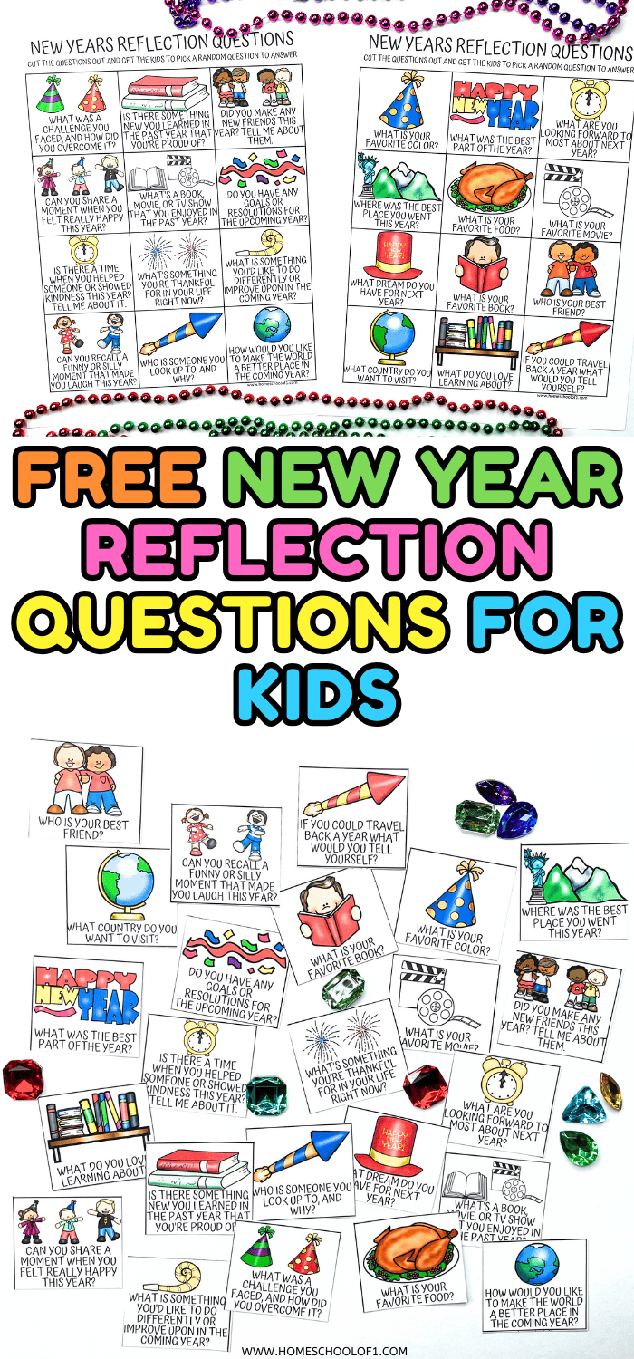 Free Printable New Year Reflection Questions