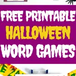 Free Printable Halloween Word Games For Kids