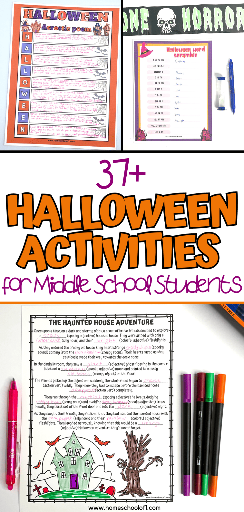 37 Spooky Halloween Activities for Middle School Students