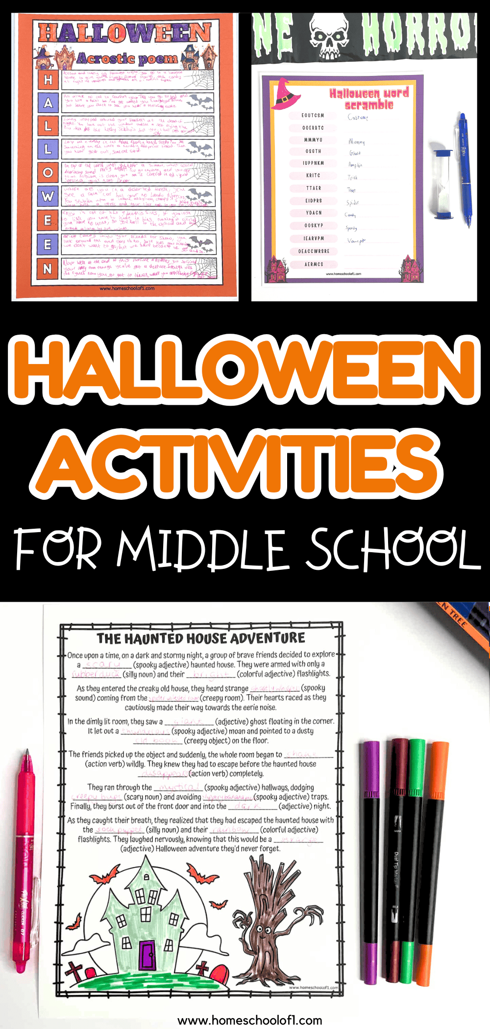 37 Spooky Halloween Activities for Middle School Students