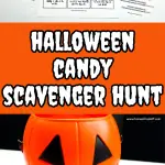 Halloween Candy Scavenger Hunt (Free Printable Riddles)
