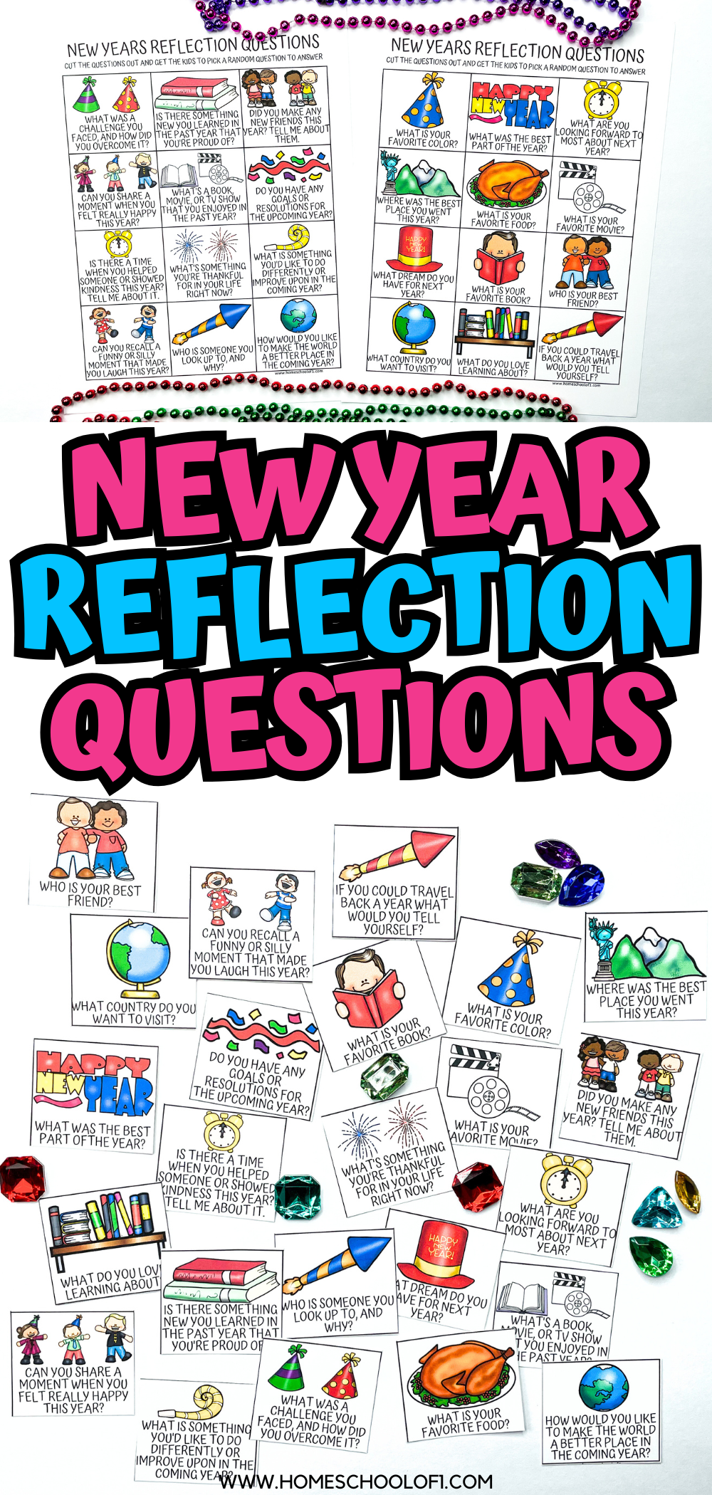 Free Printable New Year Reflection Questions