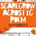Scarecrow Acrostic Poem (3 Free Poetry Templates)