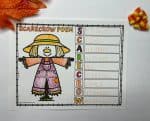 Free Scarecrow Acrostic Poem Templates
