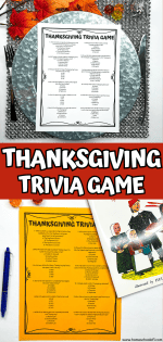 Thanksgiving Trivia Game Free Printable (with answers)