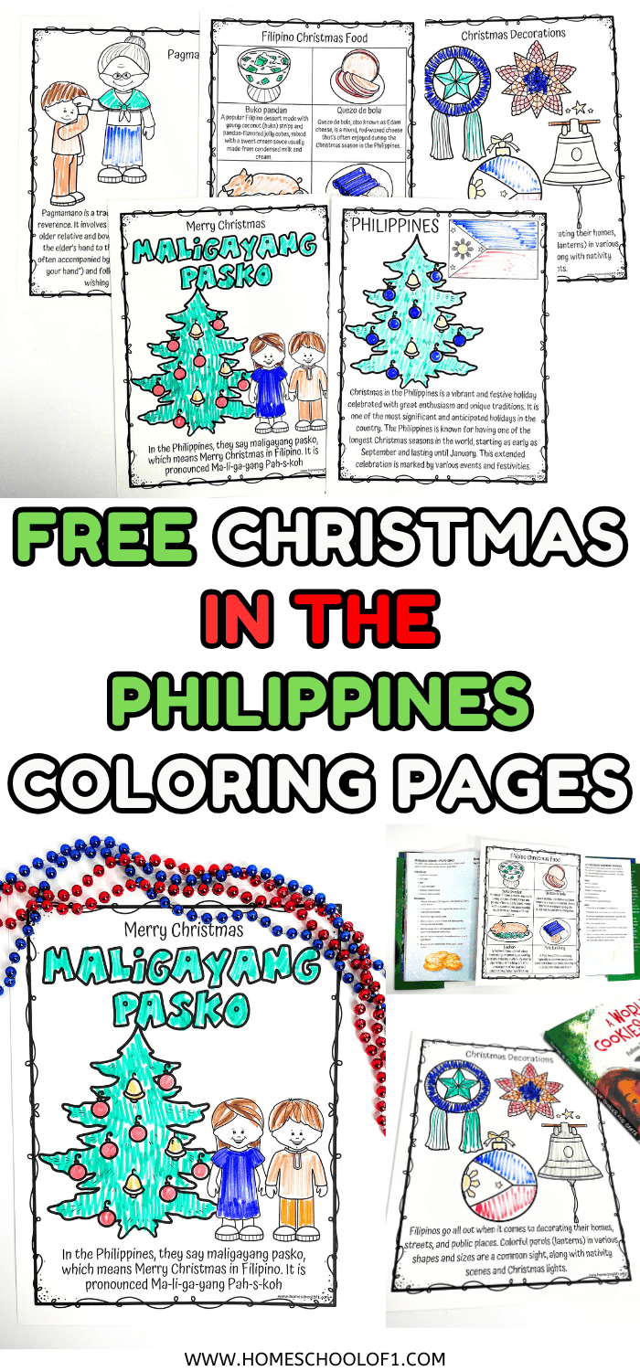 Free Christmas in the Philippines Worksheet