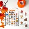 Free Turkey Bingo Cards Printable
