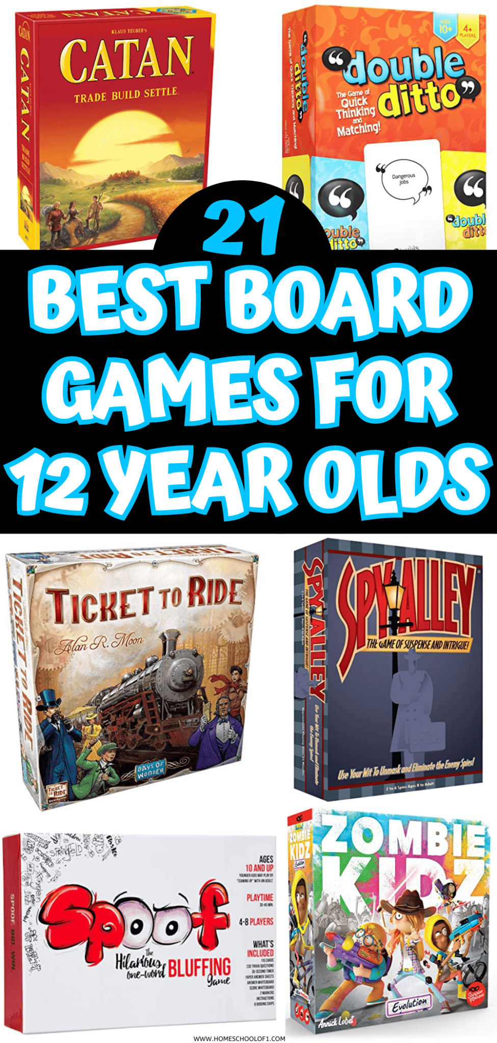 21 Best Board Games for 12 Year Olds For Family Game Night