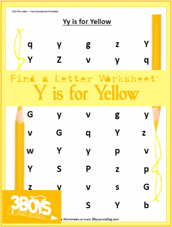 13 Letter Y Activities for Preschool