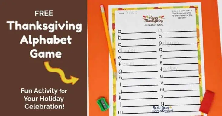 25 Free Thanksgiving Printable Games For The Whole Family