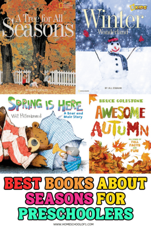Books About Seasons for Preschoolers (Our Favorite Read-Alouds)