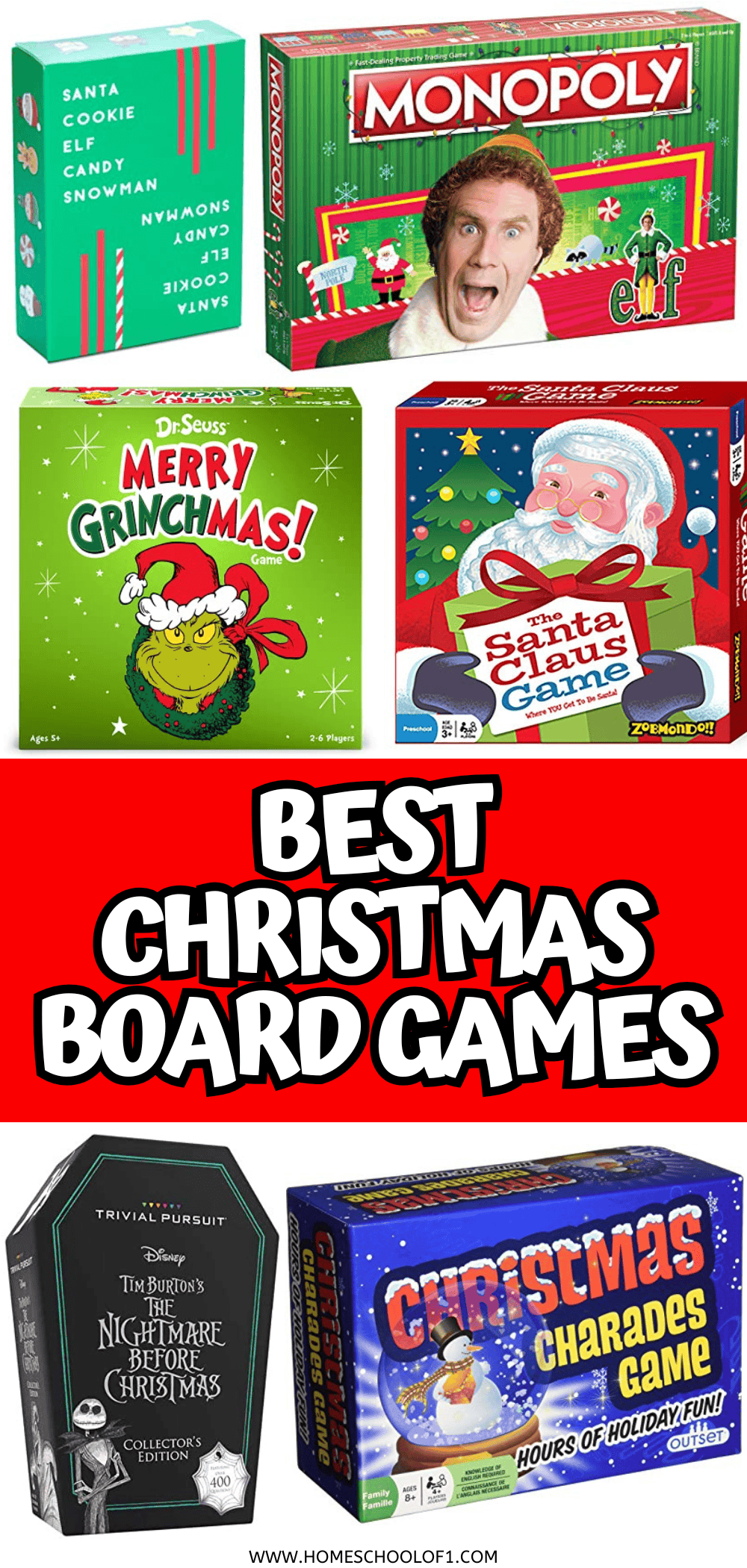 27 Best Christmas Board Games for Families
