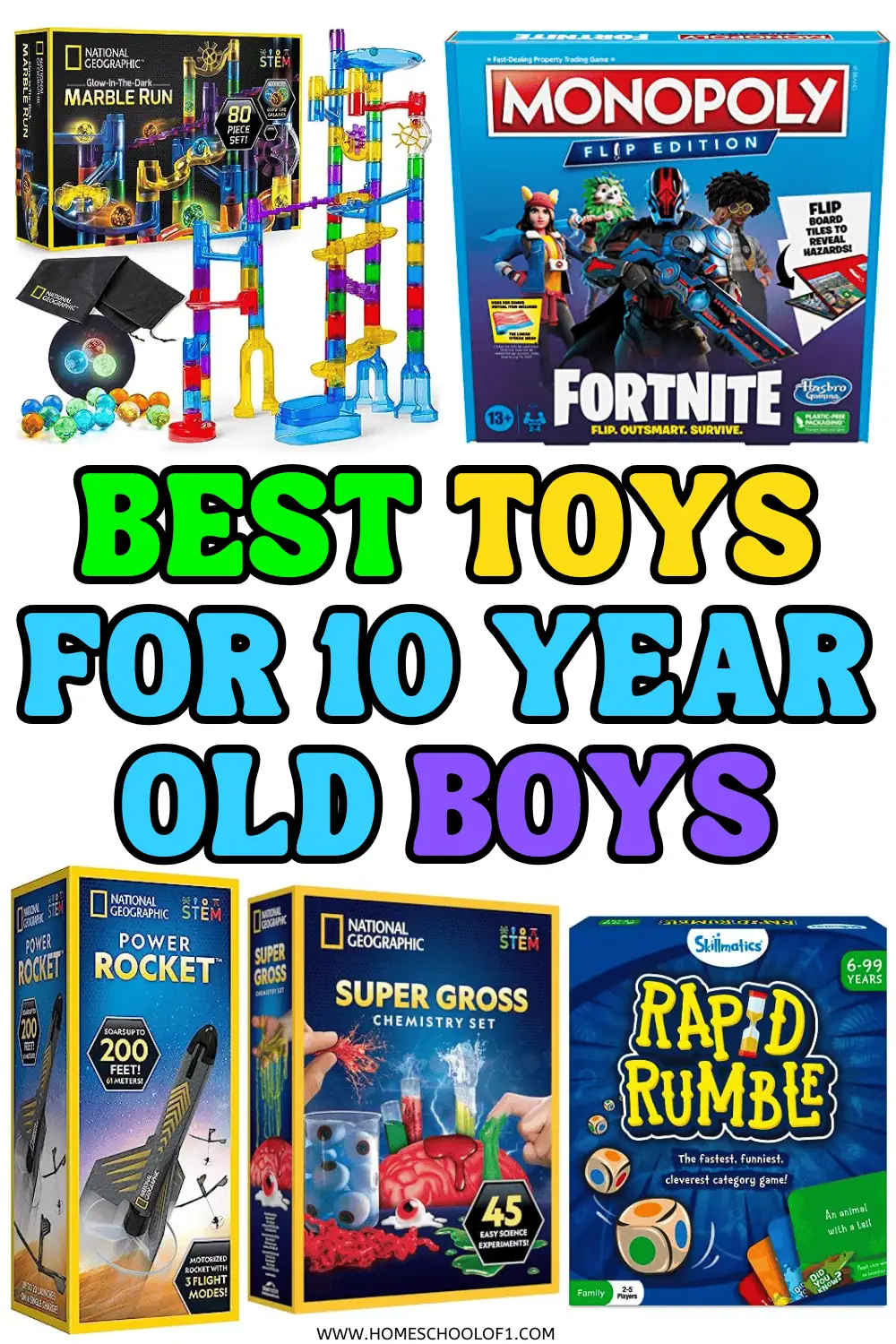 27 Best Toys for 10 Year Old Boys (Tested + Loved)