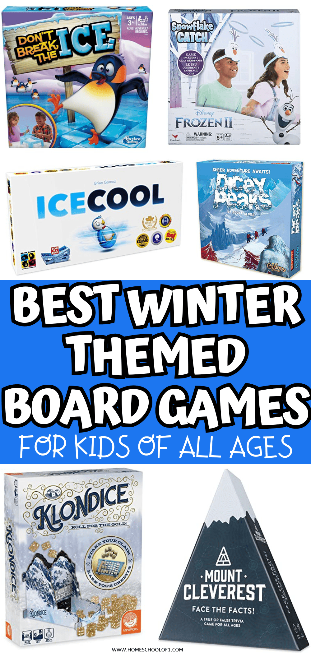 Winter Board Games for Cozy Family Game Nights