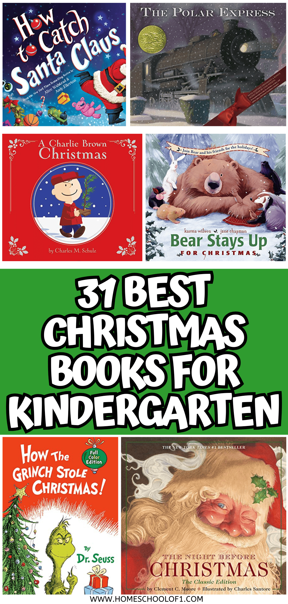 31 Best Christmas Books for Kindergarten Story Time