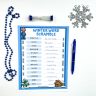 Free Winter Word Scramble Printable (With Answer Key)