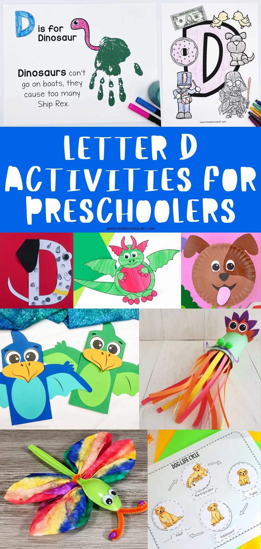 Letter D Activities for Preschoolers (Fun & Free Printables)