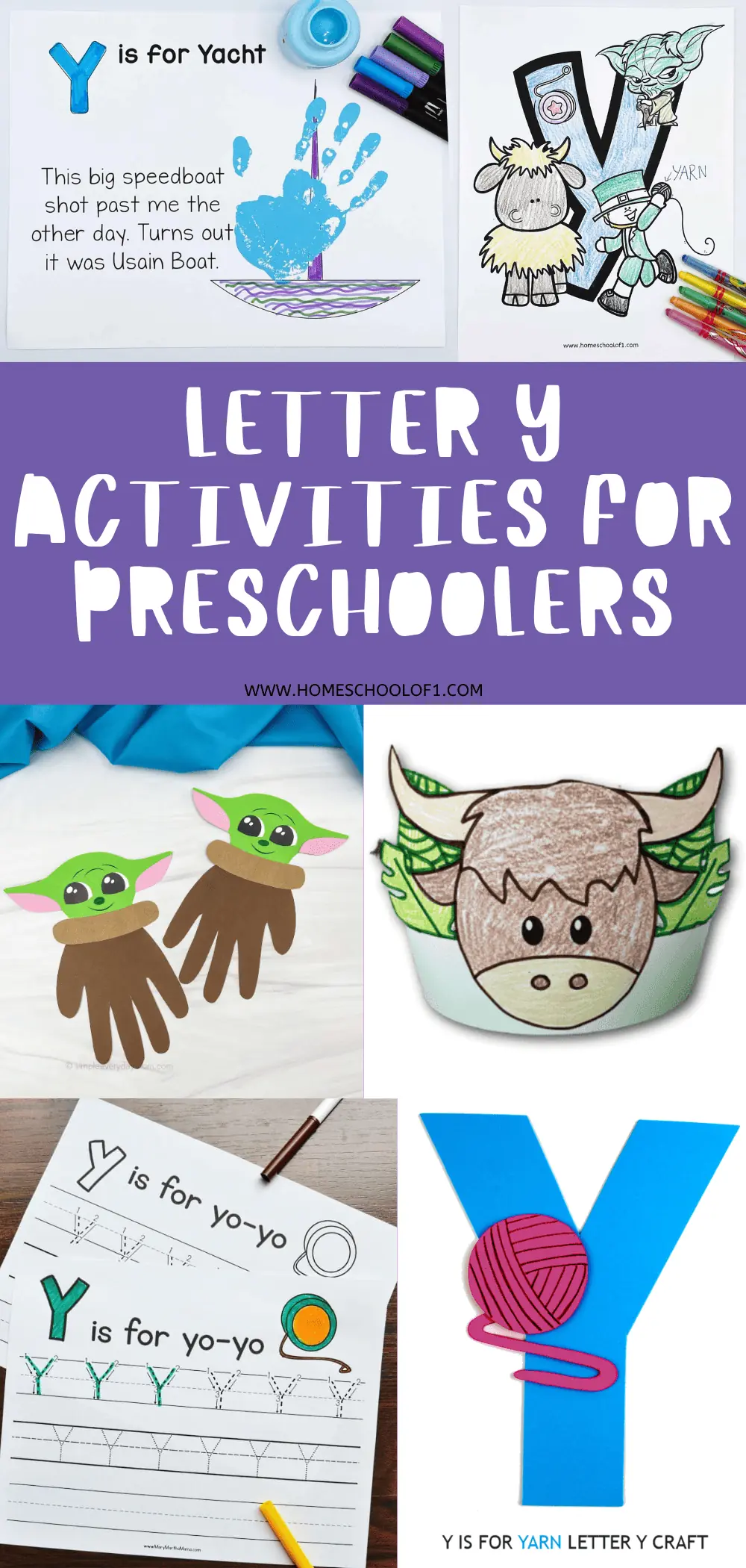13 Letter Y Activities for Preschool (Free Printables & Crafts)