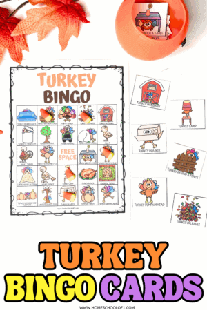 Free Turkey Bingo Cards Printable