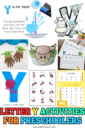 13 Letter Y Activities for Preschool (Free Printables & Crafts)