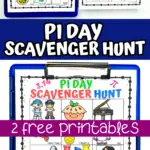 Free Pi Day Scavenger Hunt Printable