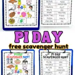 Free Pi Day Scavenger Hunt Printable