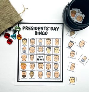 Free Printable Presidents Day Bingo Cards