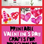 15 Free Printable Valentine's Day Crafts for Preschoolers