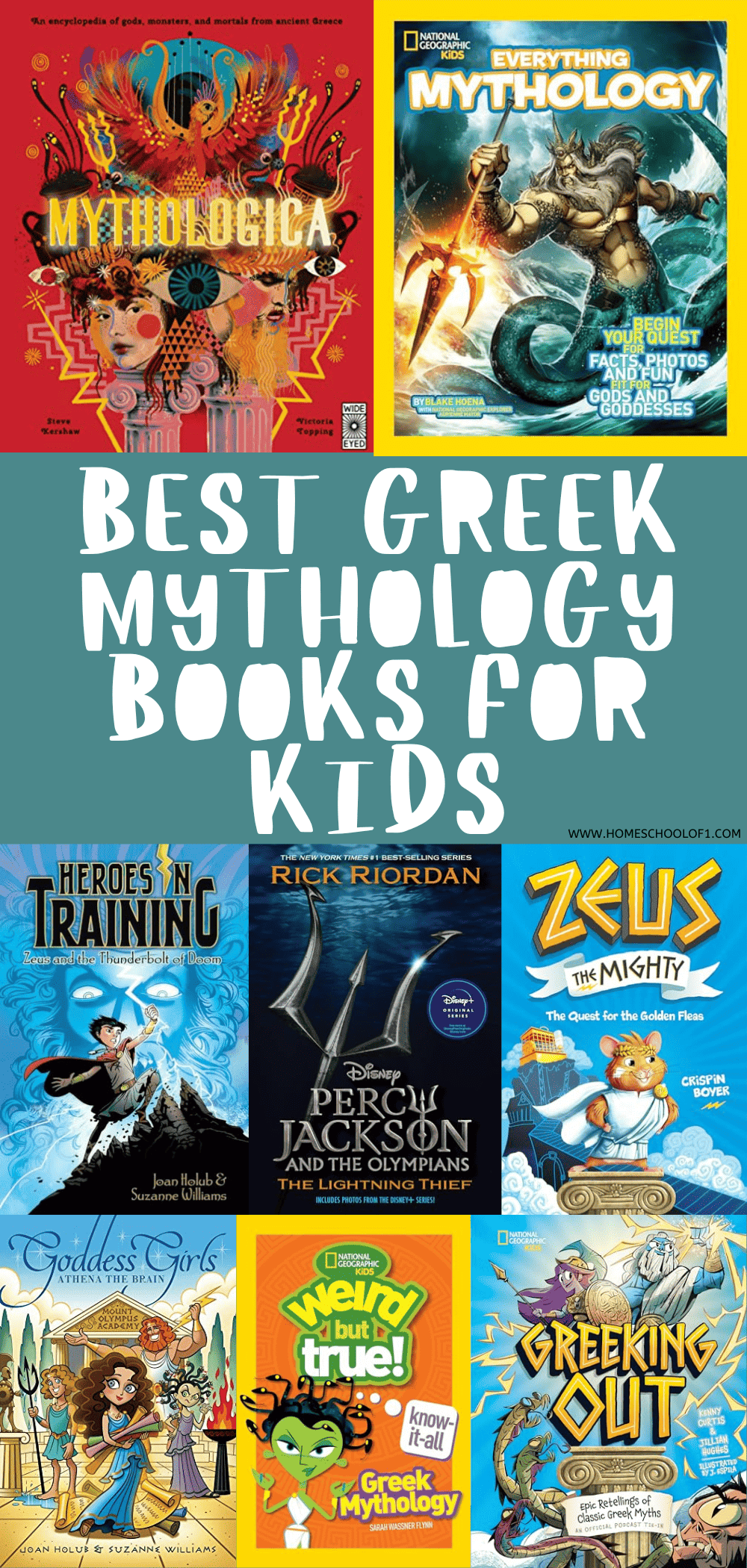 23 Best Greek Mythology Books for Kids