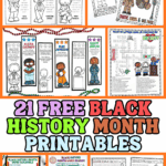 21 Free Black History Month Printables for Kids