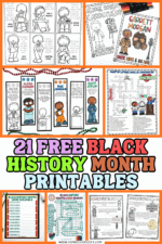 21 Free Black History Month Printables for Kids