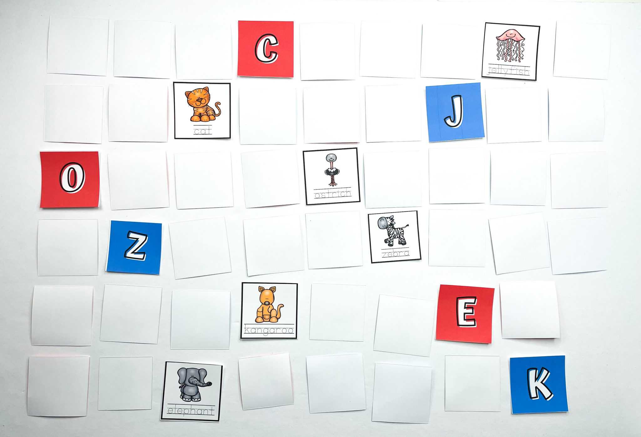 Free Alphabet Memory Game Printable for ABC Fun