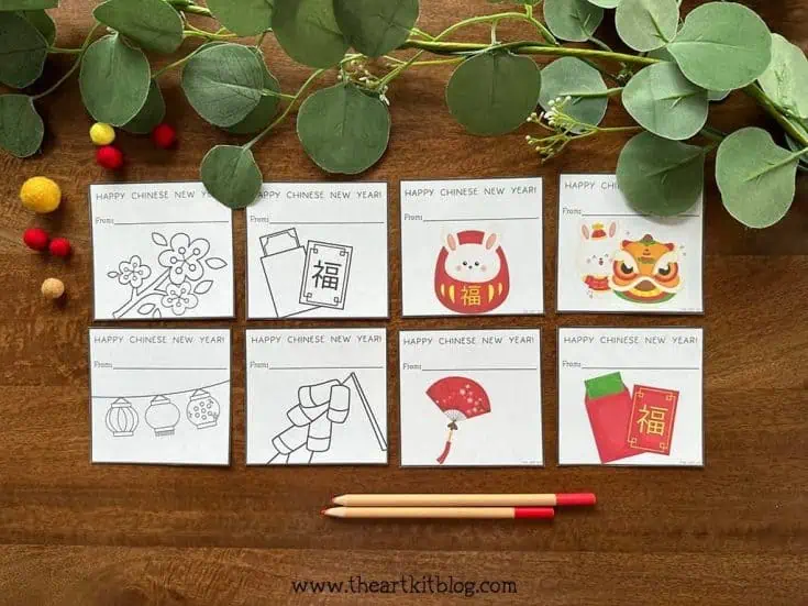 22 Chinese New Year Free Printables for Kids