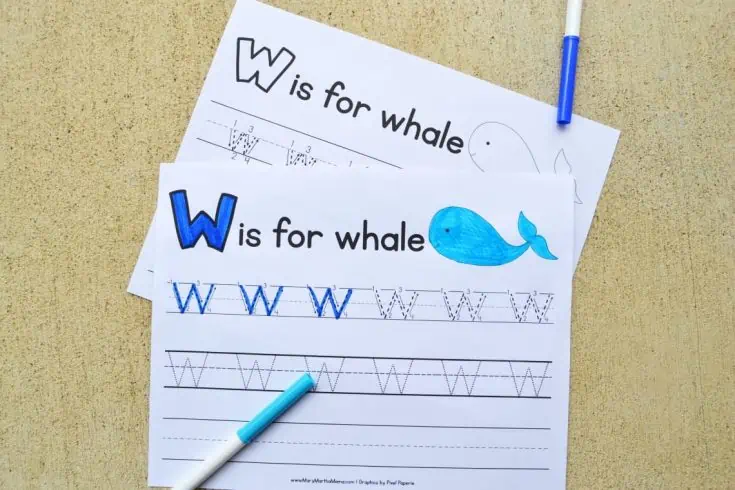 21 Wacky Letter W Activities for Preschoolers