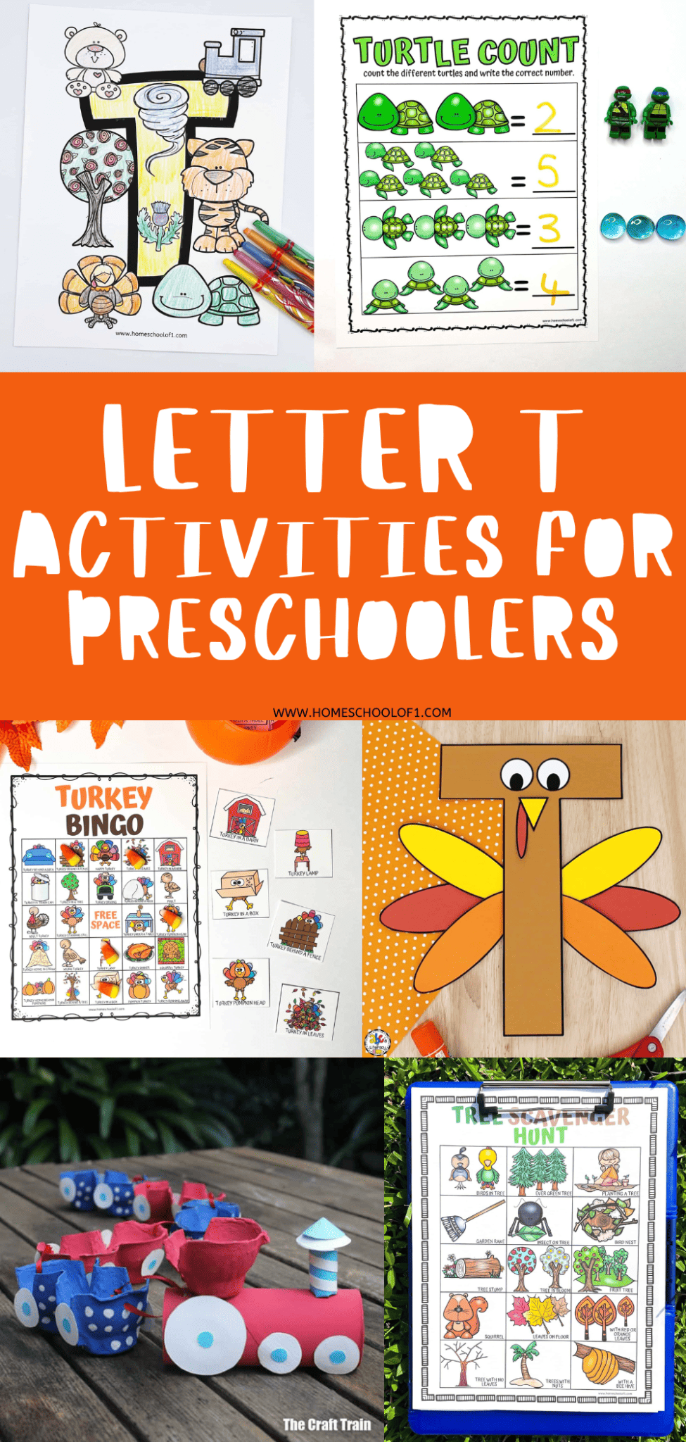 Letter T Activities For Preschoolers | Games & Free Printables