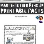 Free Printable Martin Luther King Jr. Facts for Kids