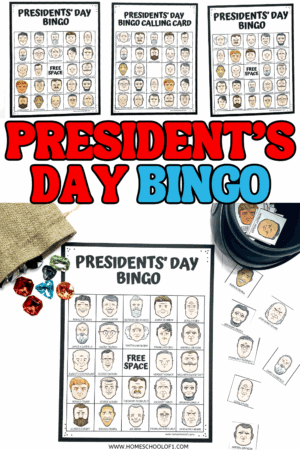 Free Printable Presidents Day Bingo Cards