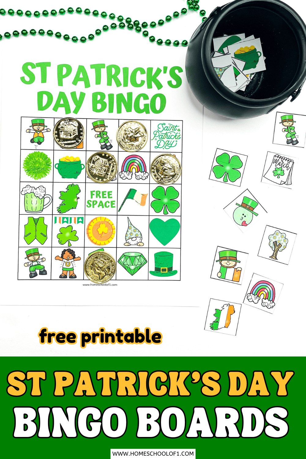 Free St Patrick’s Day Bingo Printable for Kids