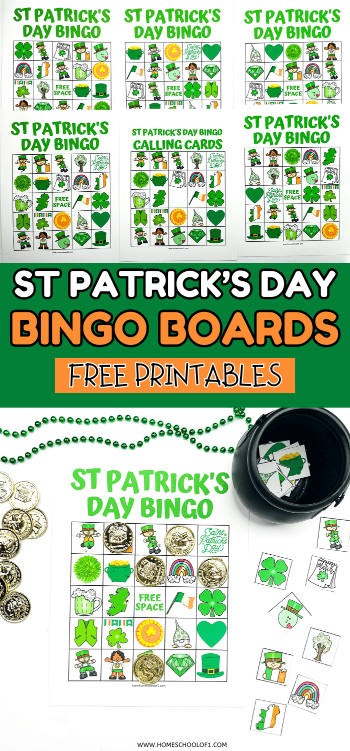 Free St Patrick’s Day Bingo Printable for Kids