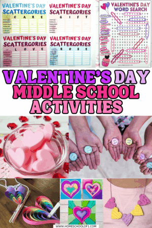23 Valentine's Day Middle School Activities